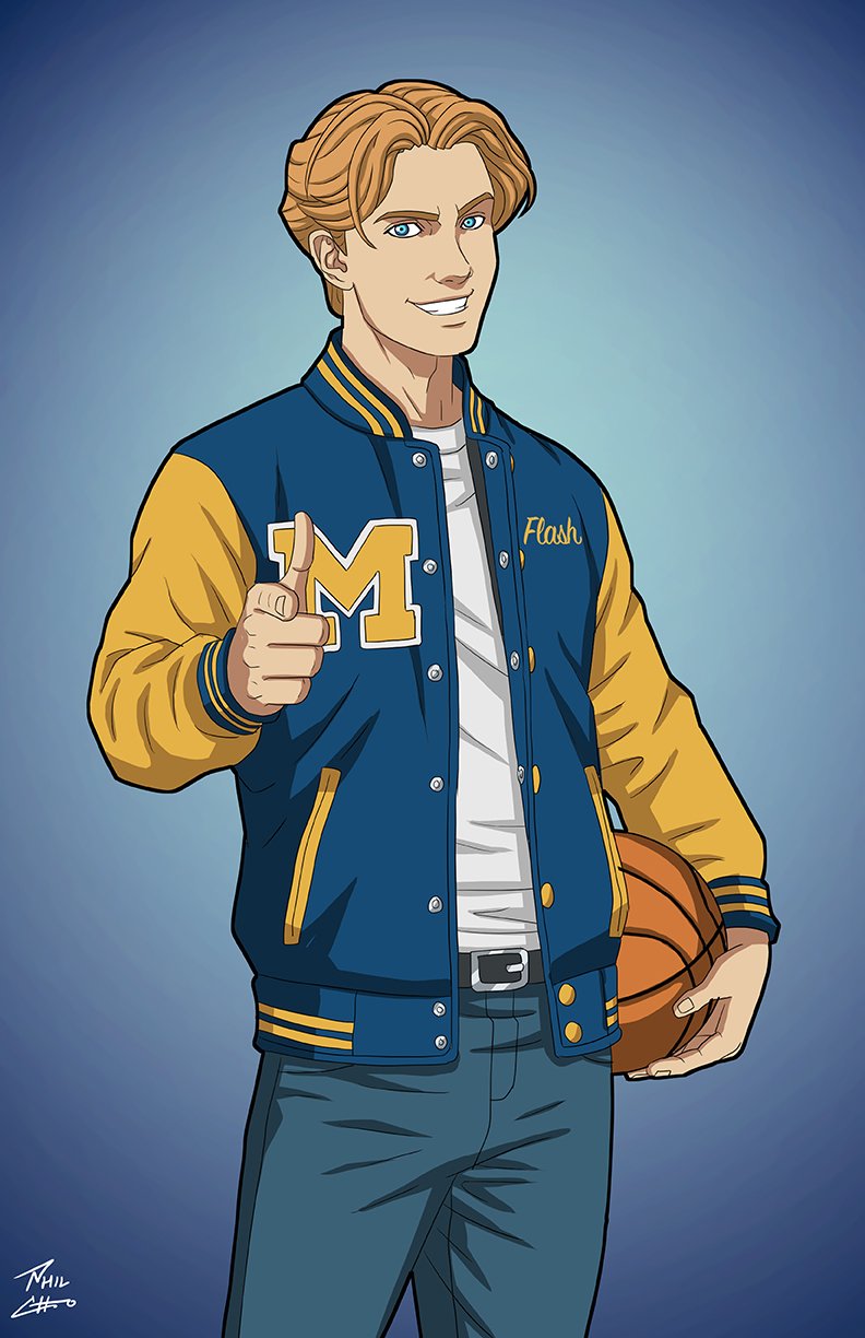 Flash Thompson (Earth-27) commission — Phil Cho