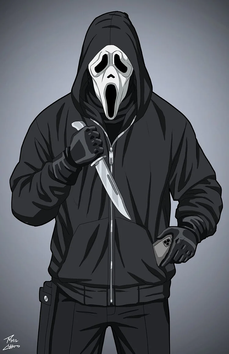Ghostface (Earth-27) commission — Phil Cho
