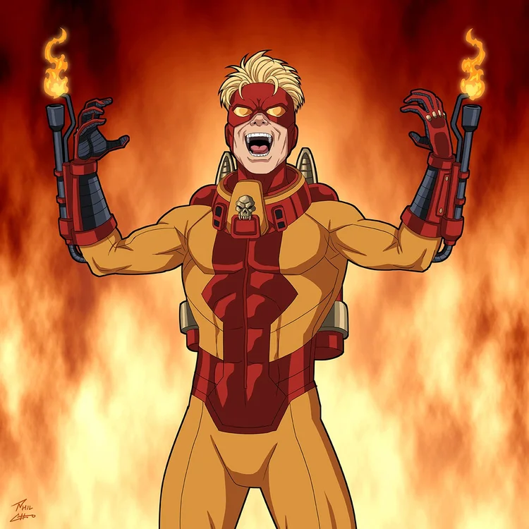 Pyro (Earth-27M) commission — Phil Cho