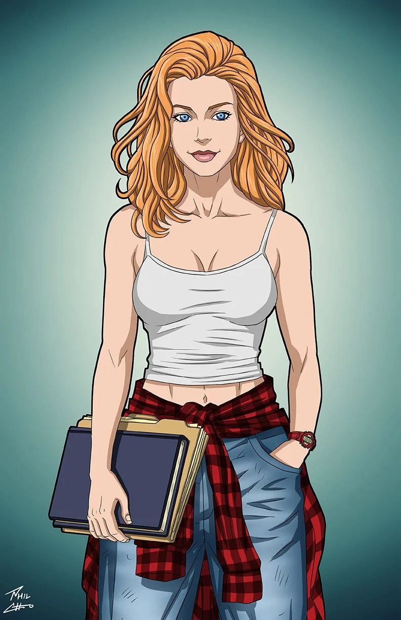 Karen Page (Earth-27M) commission — Phil Cho