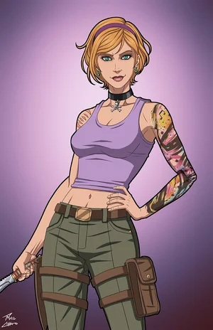 Googie Tyler (Earth-27) commission — Phil Cho