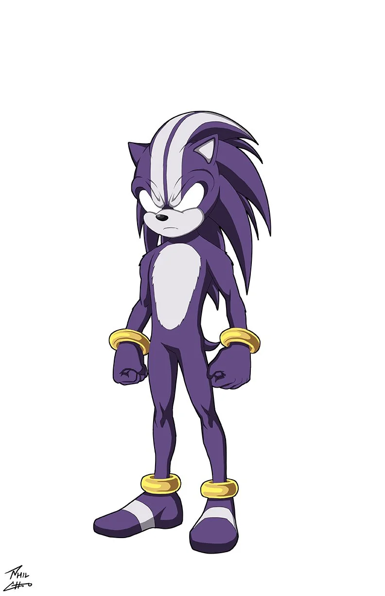 Dark Spine Sonic commission — Phil Cho