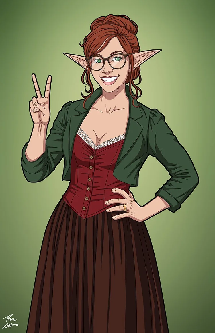 Emily Cratchit (Earth-27) commission — Phil Cho
