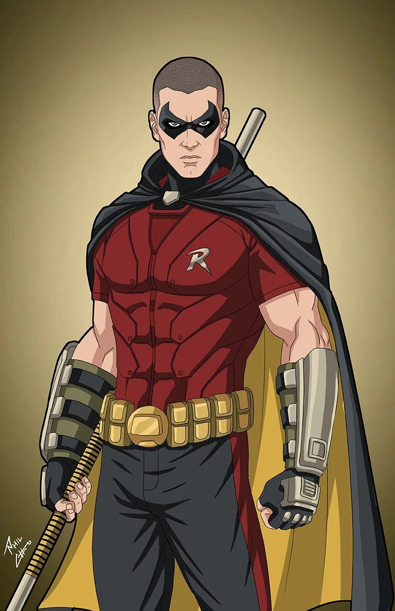 Robin/Tim Drake (Arkham City) Hood Down — Phil Cho