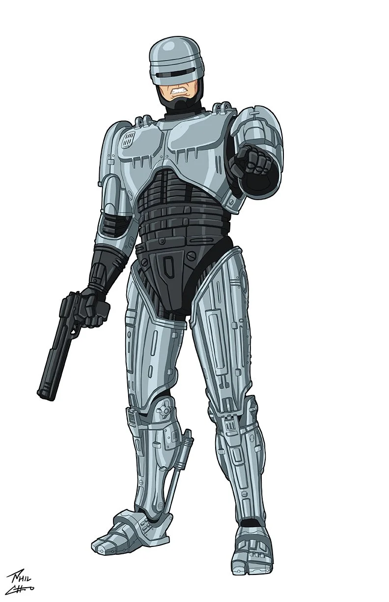 Robocop 01 commission — Phil Cho