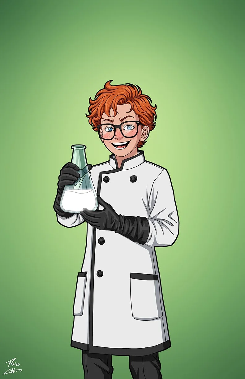 Dexter Cavanaugh [Child] (Earth-27) commission — Phil Cho