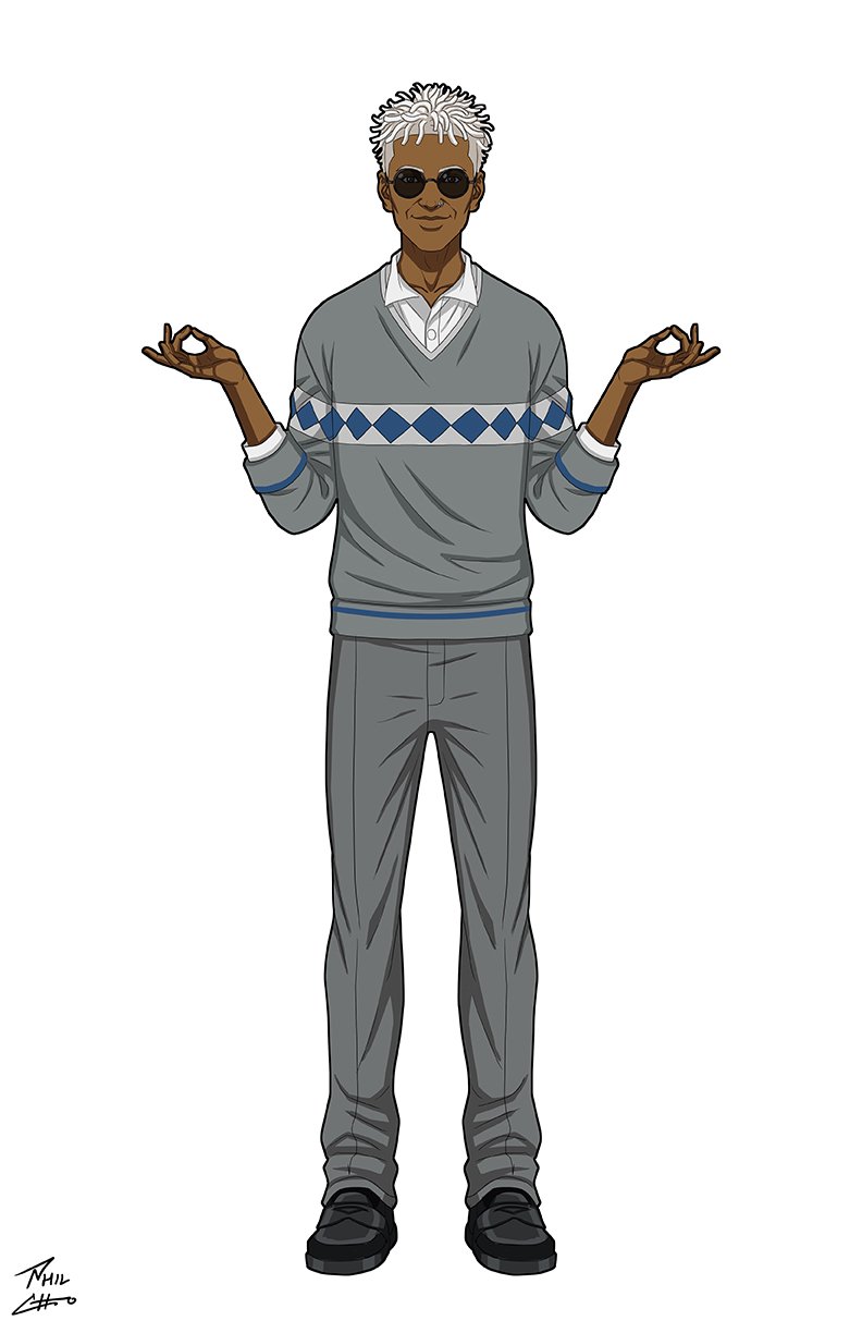 Malcolm Jones OC commission — Phil Cho
