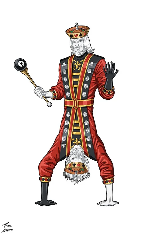 The King of Games OC commission — Phil Cho