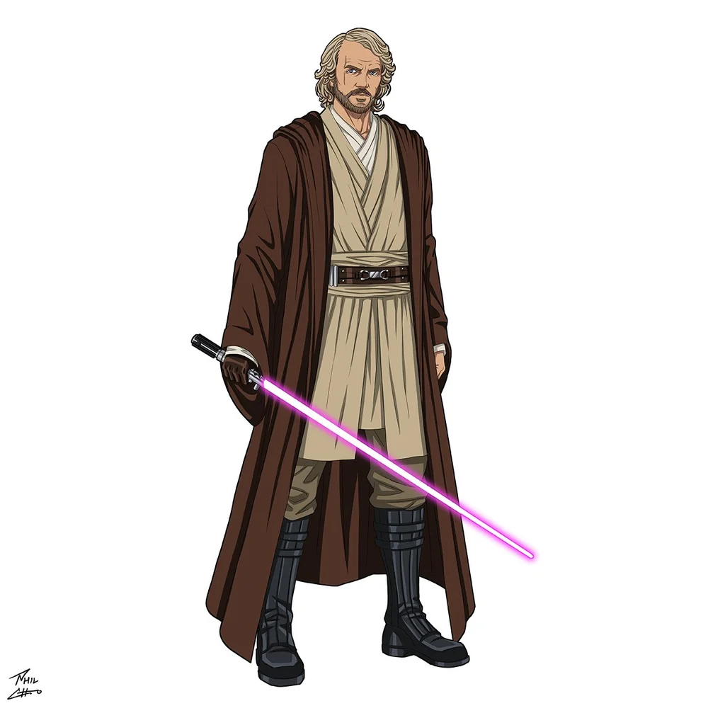 Jedi Master Anakin Skywalker (Star Wars AU) commission — Phil Cho
