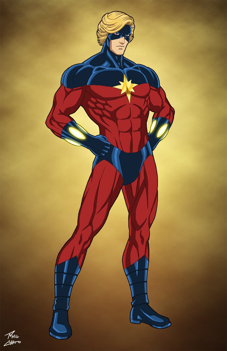 Captain Mar-Vell commission — Phil Cho