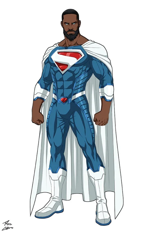 Superman/Val-Zod commission — Phil Cho