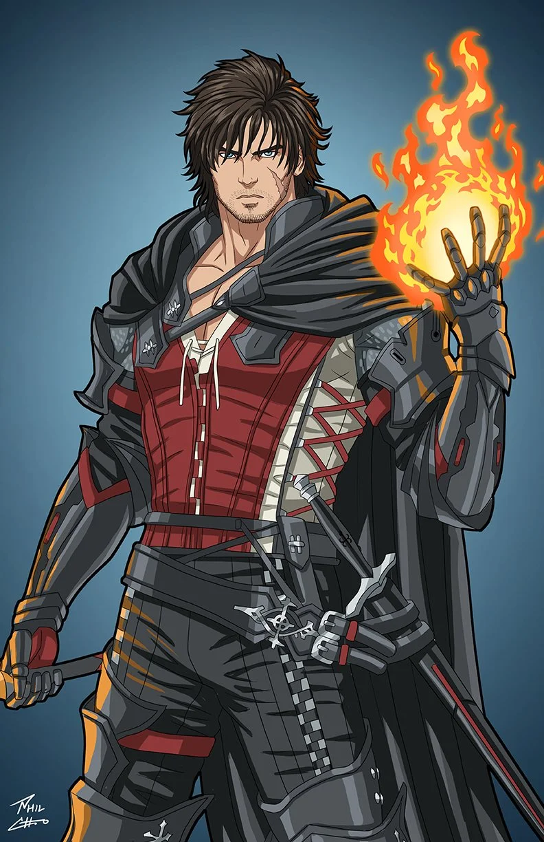 Clive Rosfield (FFXVI) commission — Phil Cho