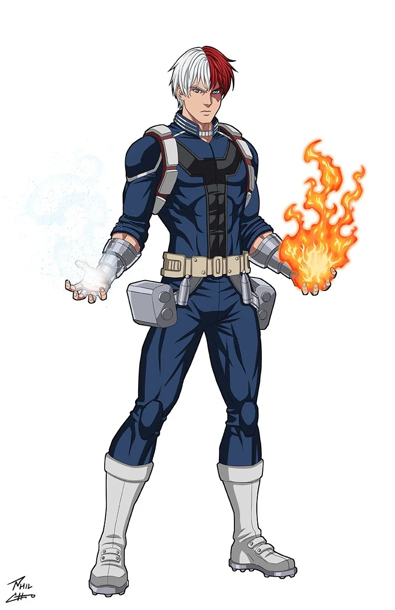 Shoto Todoroki commission — Phil Cho