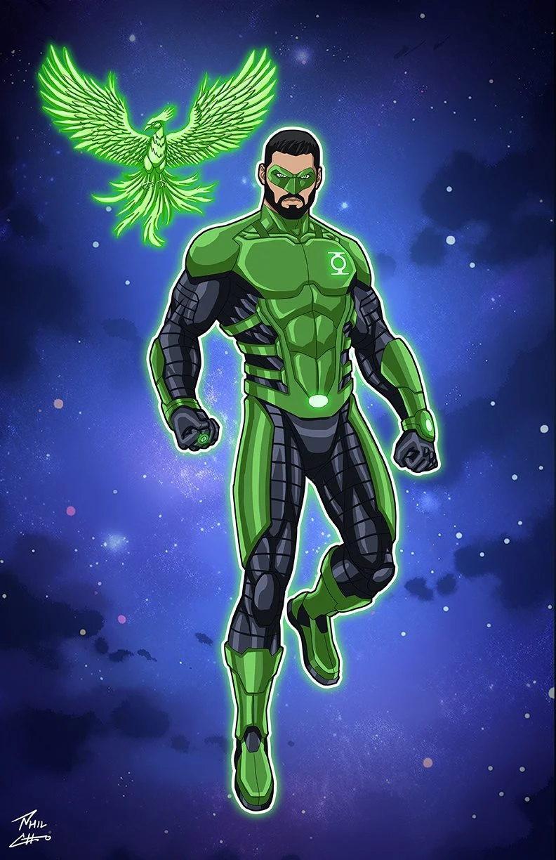 Green Lantern Jon Eriksen commission — Phil Cho