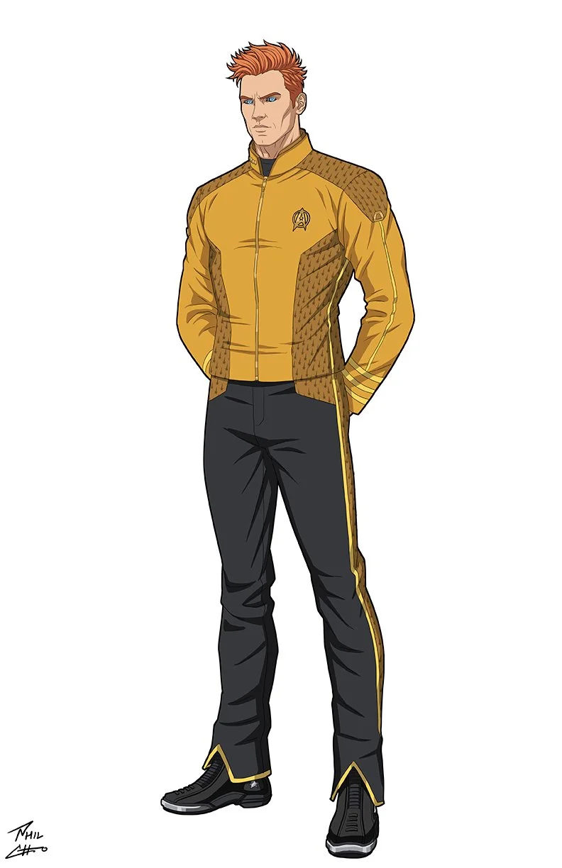 Captain Bryce Hanaway OC commission — Phil Cho