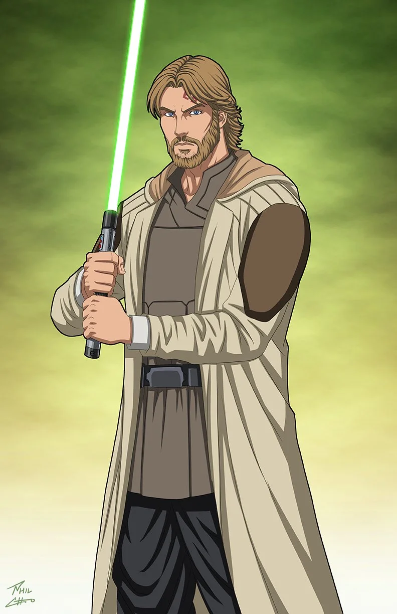 Jedi Master X2 (Star Wars) commission — Phil Cho
