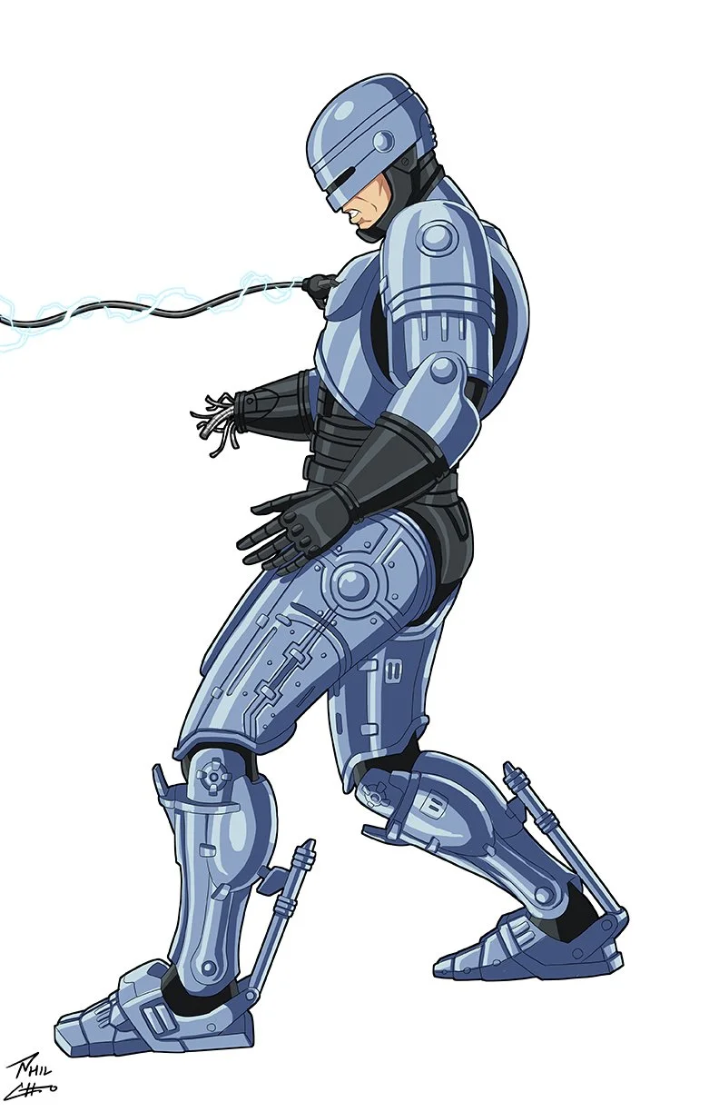 RoboCop Taser Hook commission — Phil Cho
