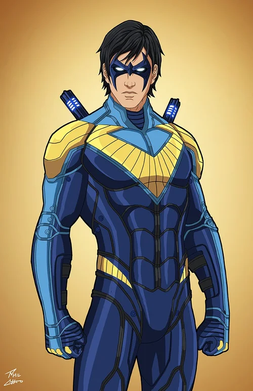 Nightwing (Arkham City) Classic Colors — Phil Cho