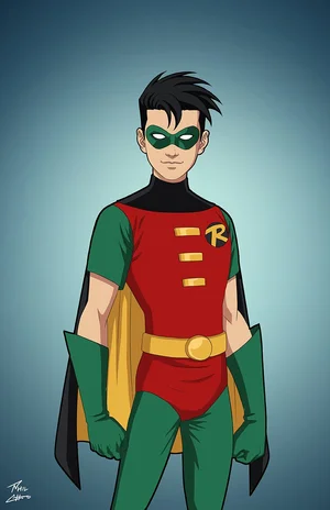 Robin/Tim Drake (TNBA) Classic Colors — Phil Cho