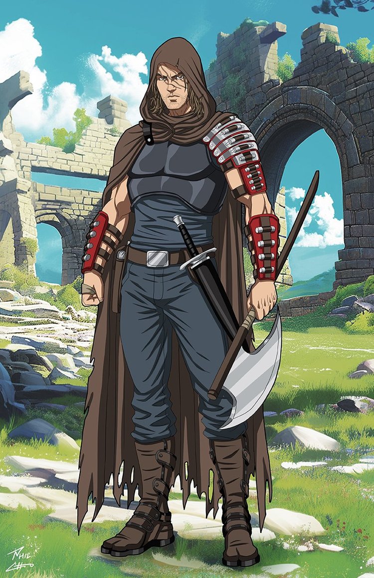 Eternal Warrior Gilad commission — Phil Cho