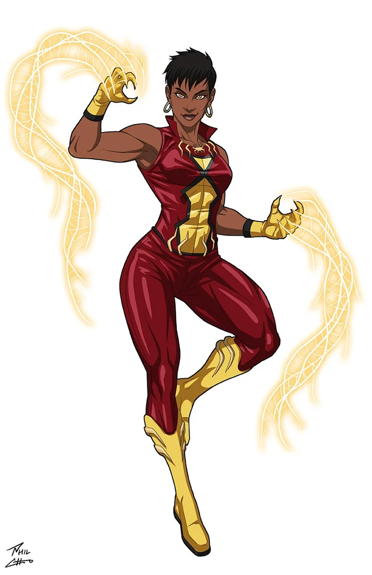 Spider-Vixen (DC/Marvel Amalgam) commission — Phil Cho