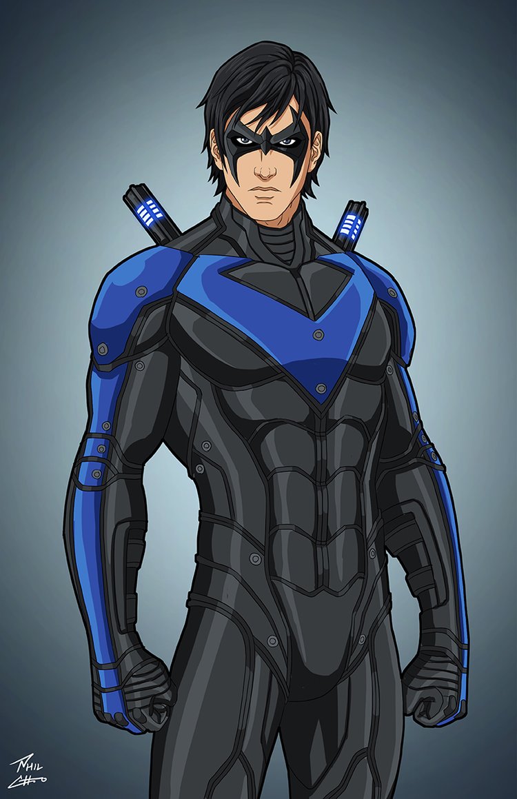 Nightwing Arkham City 01 — Phil Cho