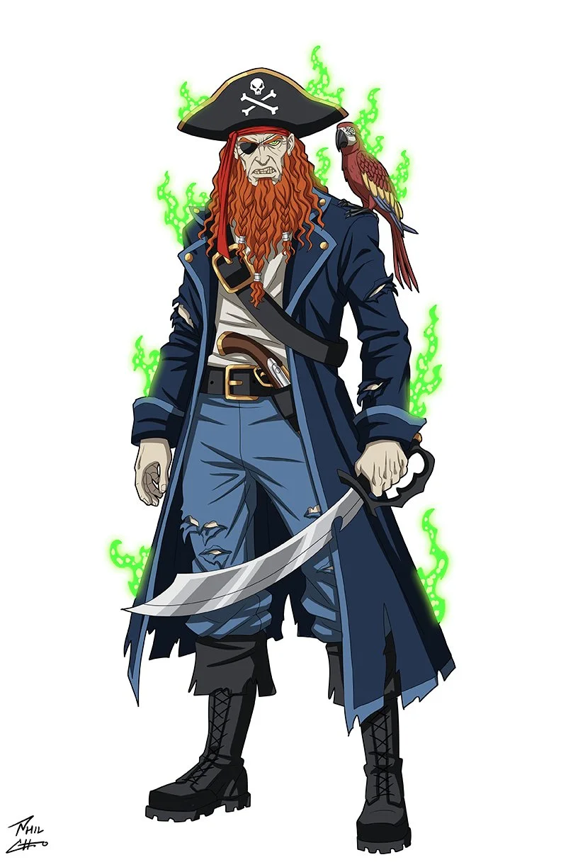Ghost of Redbeard commission — Phil Cho