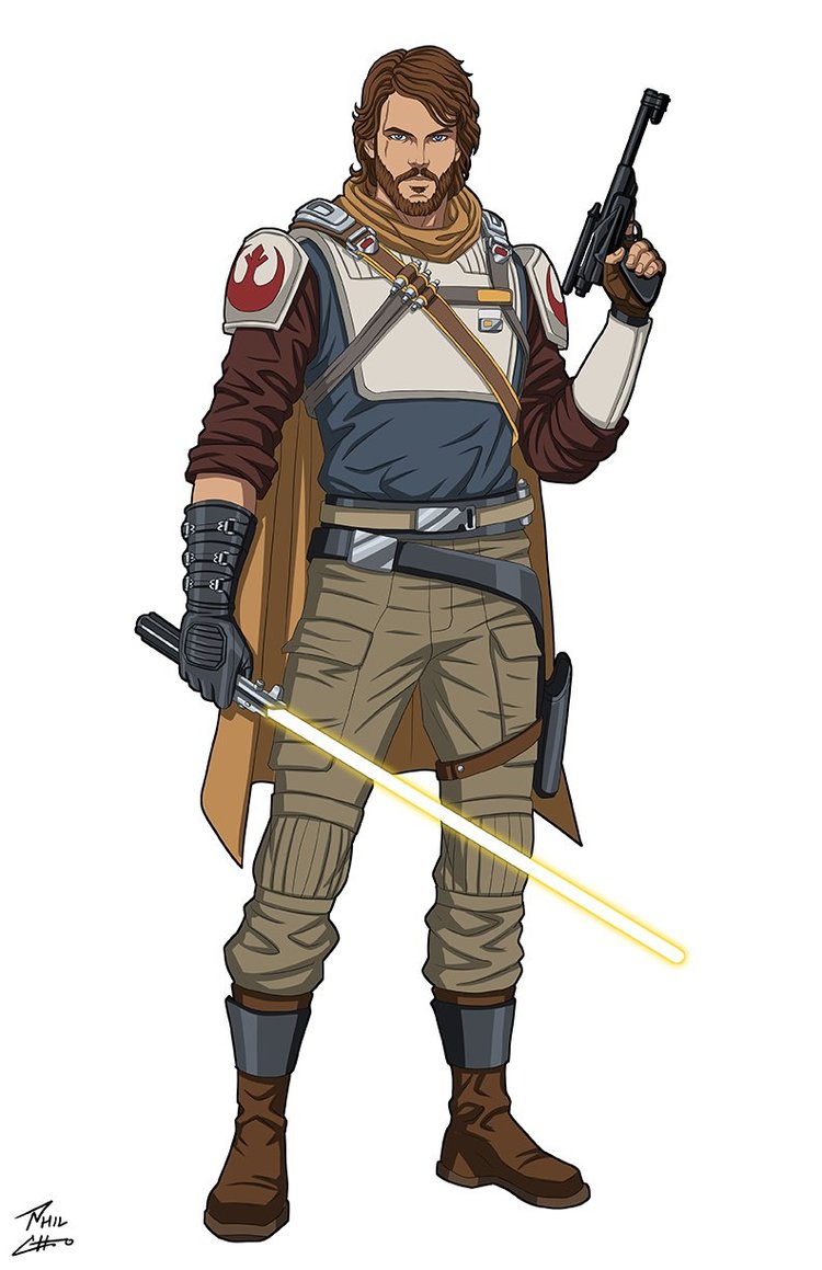 Rebel Commander Anakin (Star Wars AU) commission — Phil Cho