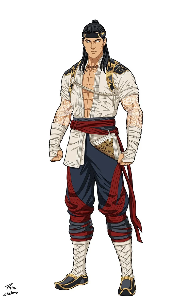 Fire God Liu Kang (Mortal Kombat) commission — Phil Cho