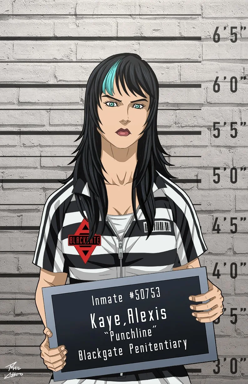 Alexis Kaye Locked Up commission — Phil Cho