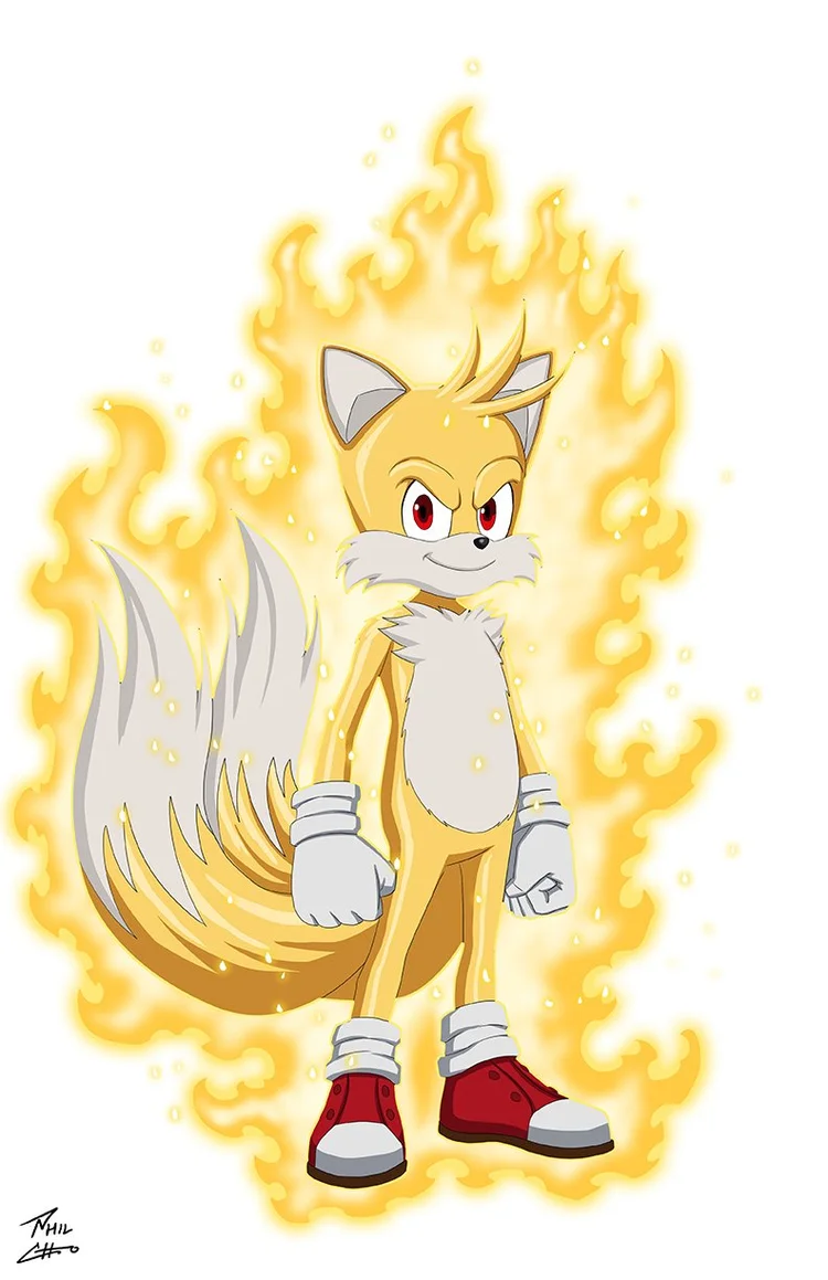 Super Tails Aura commission — Phil Cho