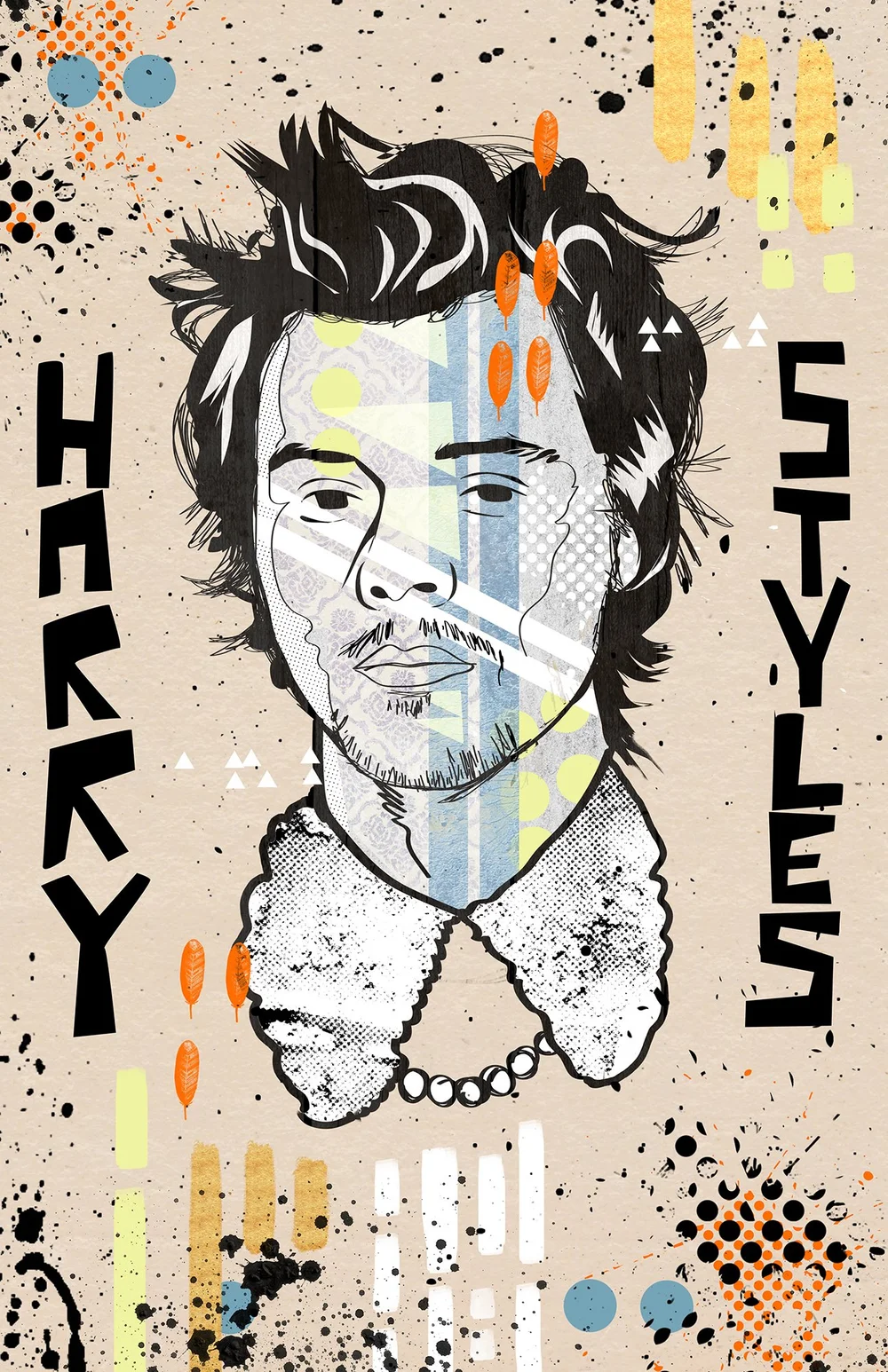 How To Draw Harry Styles Pop Art