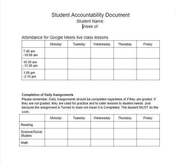 How to Improve Virtual Student Accountability — everything just so®
