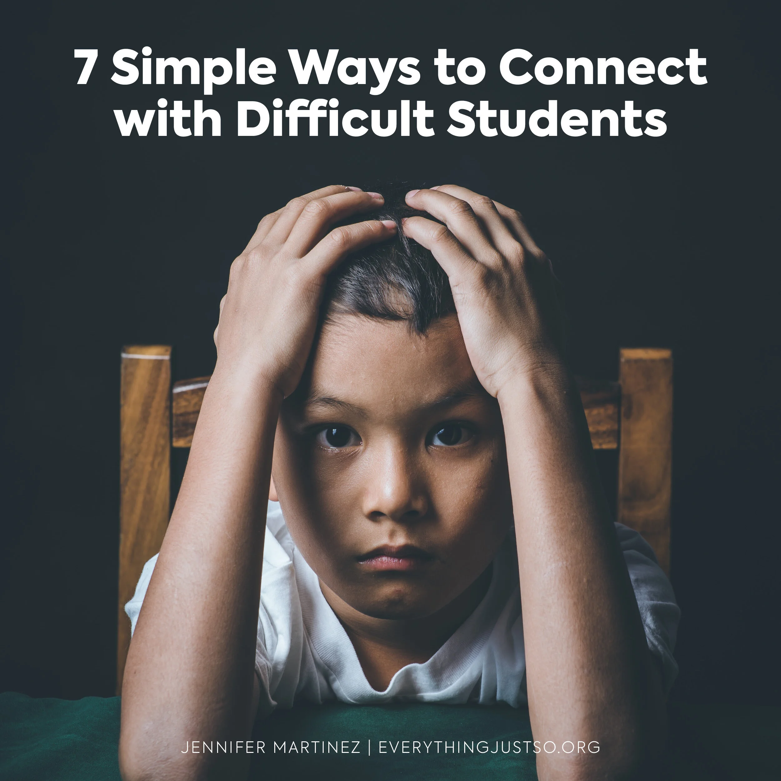 Classroom Management Strategies and Techniques — everything just so