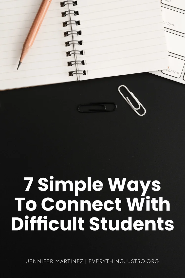 Classroom Management Strategies and Techniques — everything just so