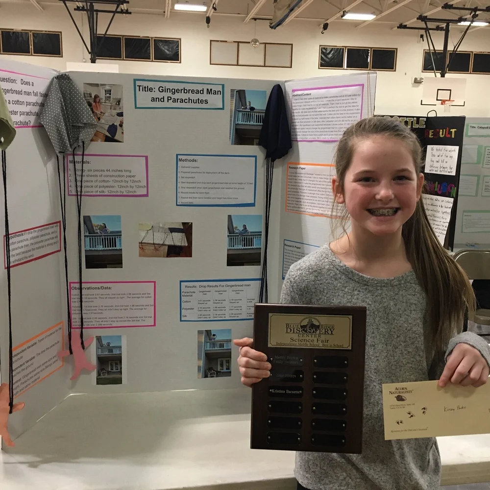 1st Place High School Science Fair Projects