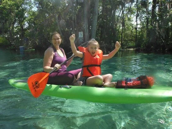 Crystal River paddleboard and kayak rentals