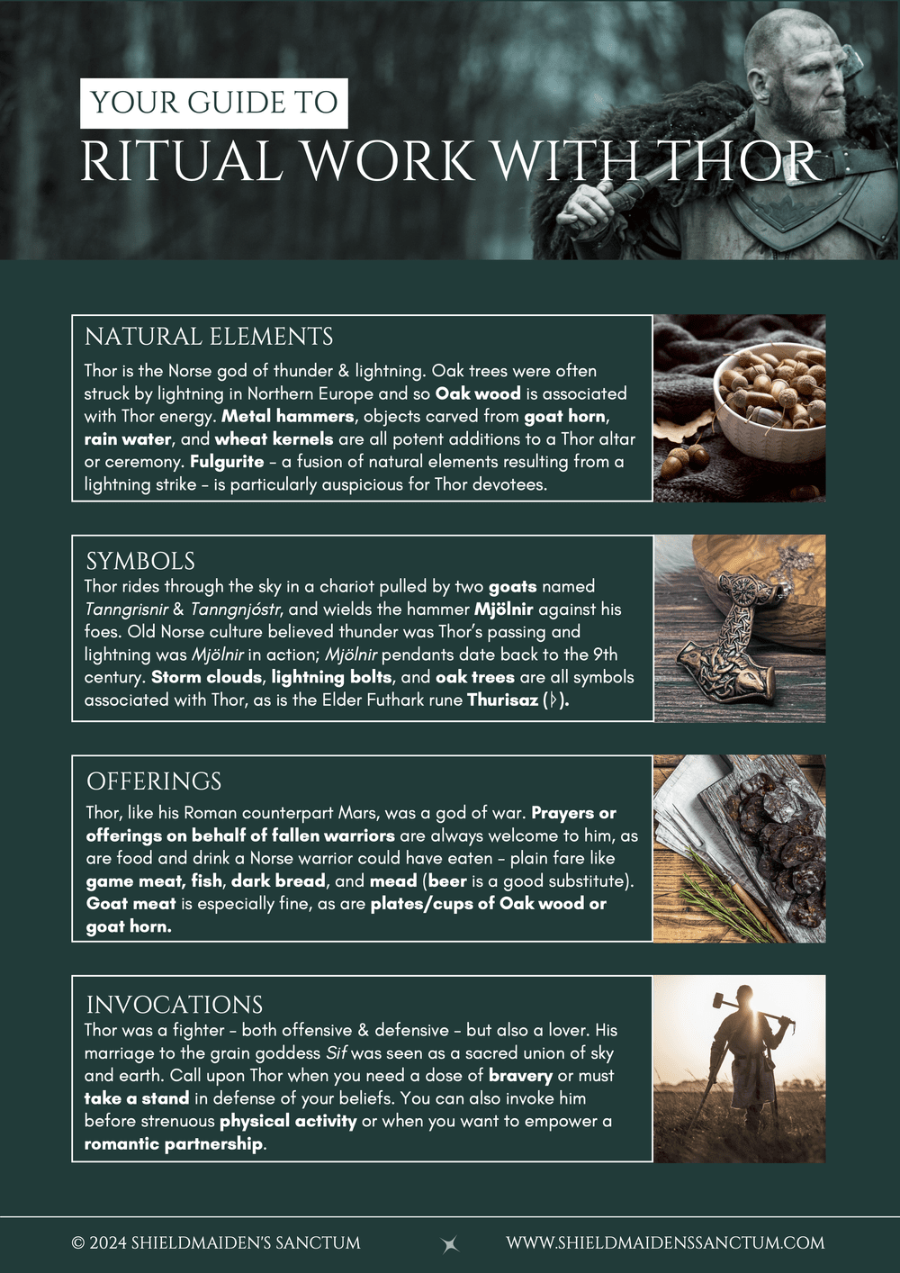 Your Guide To Ritual Work With Thor — SHIELDMAIDEN'S SANCTUM