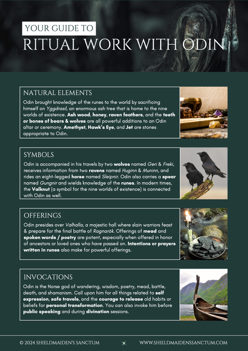 Your Guide To Ritual Work With Odin — SHIELDMAIDEN'S SANCTUM