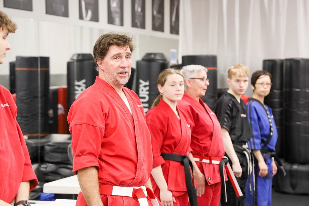 Red And Black Belt Karate