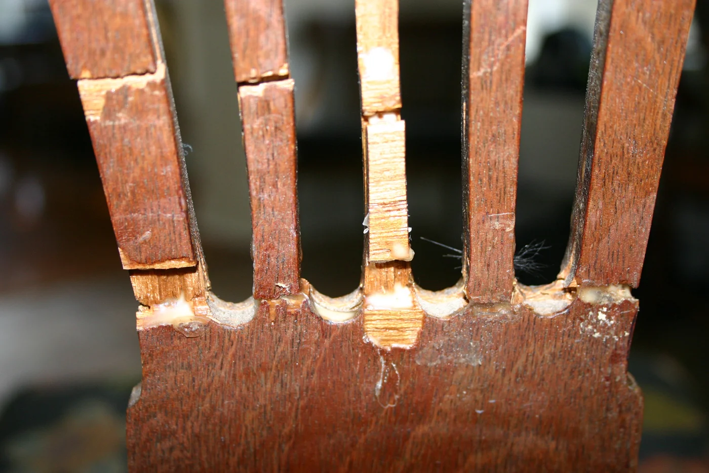 Repairing and repurposing Duncan Phyfe chairs! — Beckwith's Treasures
