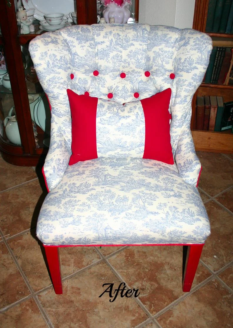 Stuffy old wingback fit for a teen.... — Beckwith's Treasures
