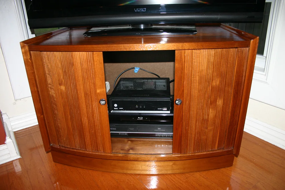 Mid-century TV cabinet before and after... — Beckwith's Treasures