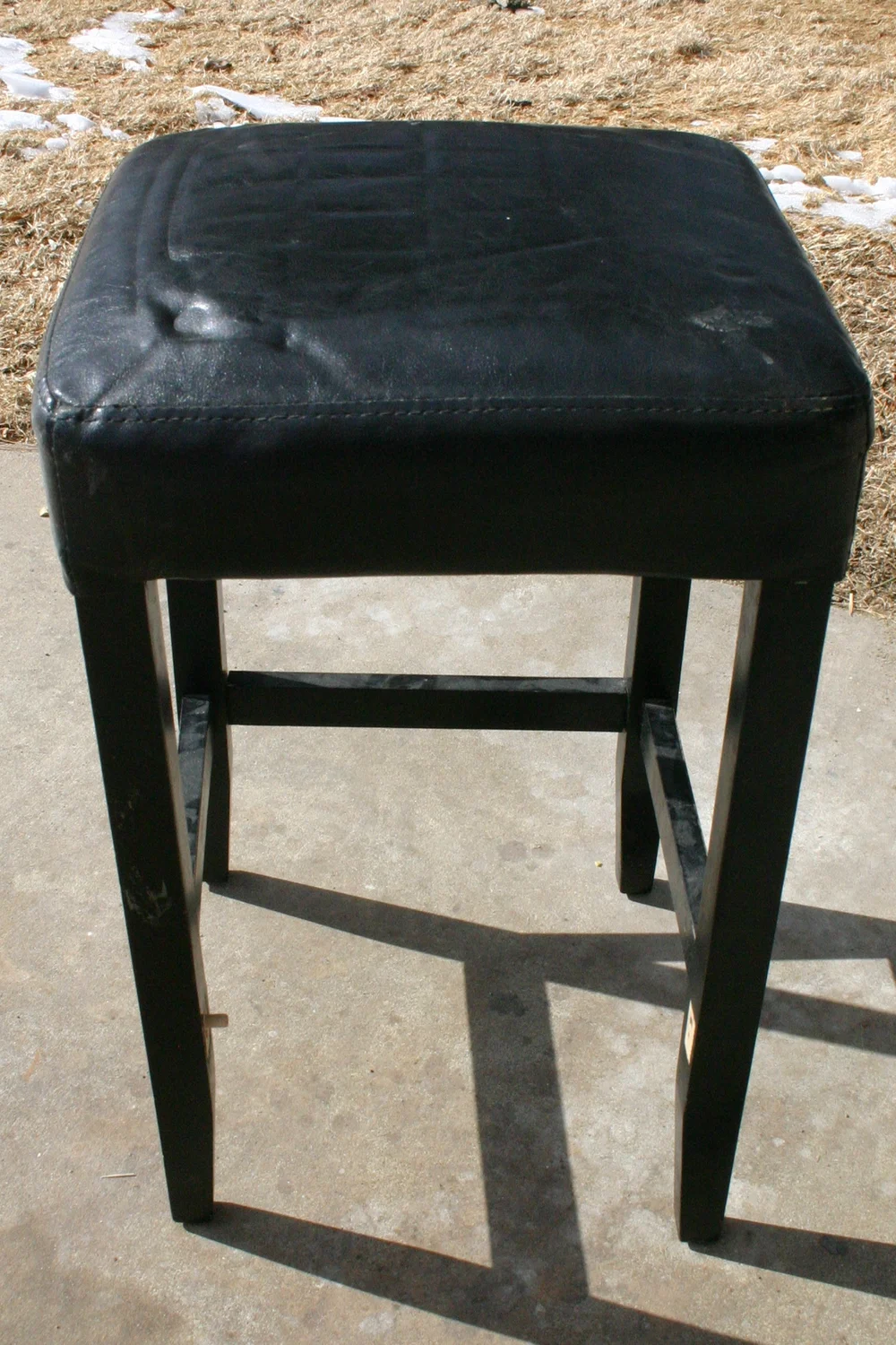 Little stool makeovers and working with graphic transfers ...