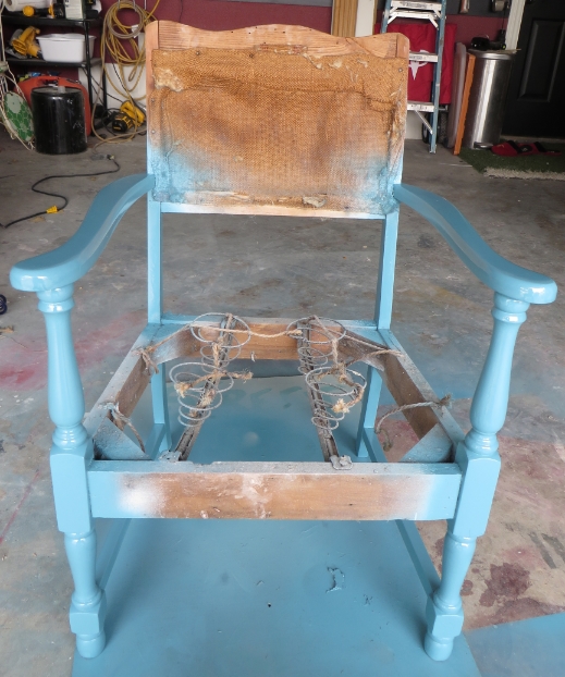 Nasty little chair makeover...PART I! — Beckwith's Treasures