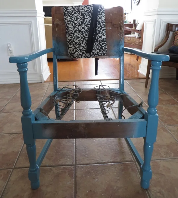 Nasty little chair makeover...before and after....PART II — Beckwith's ...