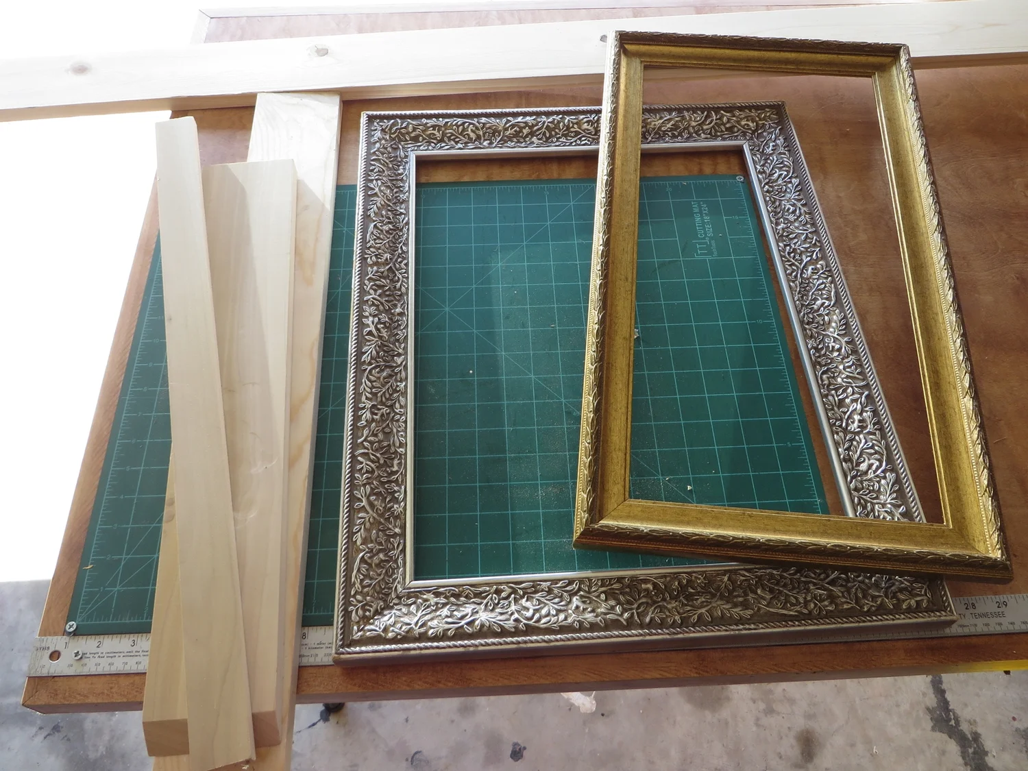 Making frame shelves... — Beckwith's Treasures