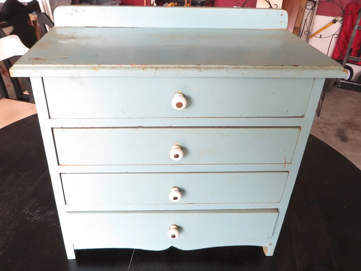 Table top dresser before and after... — Beckwith's Treasures
