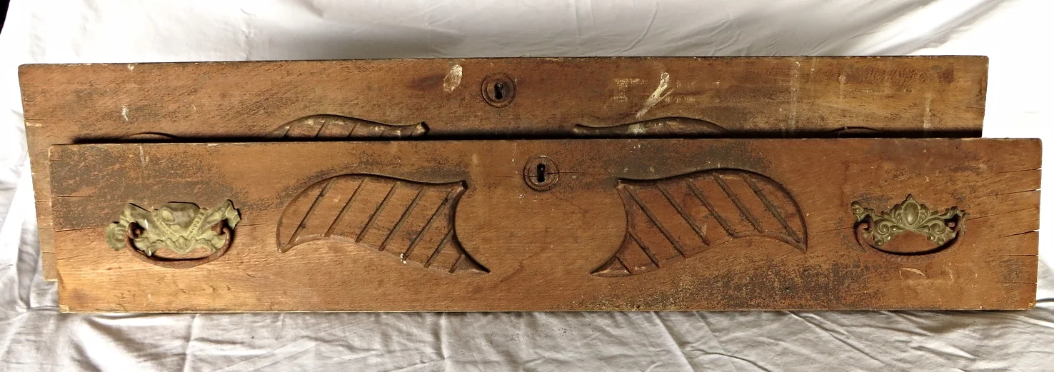 Repurposing antique dresser drawer fronts... — Beckwith's Treasures
