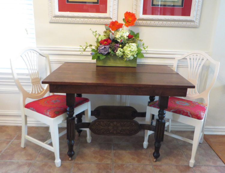 Duncan Phyfe table makeover... — Beckwith's Treasures